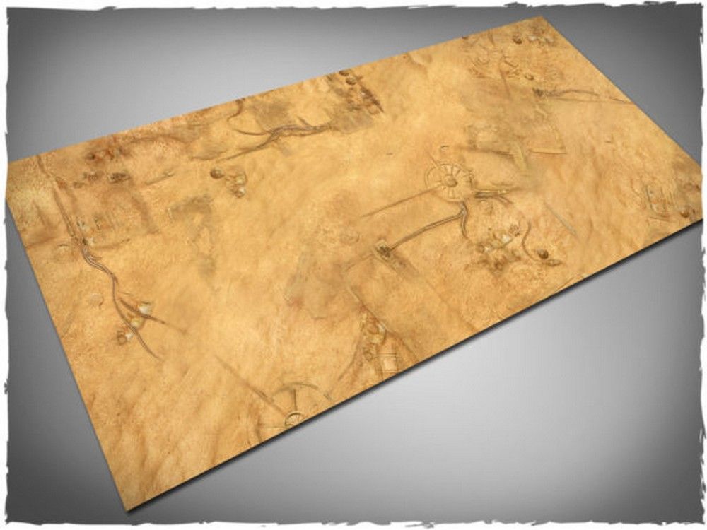 3ft x 6ft, Desert City Theme Mousepad Games Mat Deep-Cut Studio ...