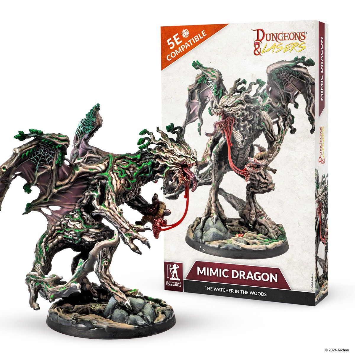Deuslair: Mimic Dragon - Dungeons & Lasers Archon Studio DNL0090 ...