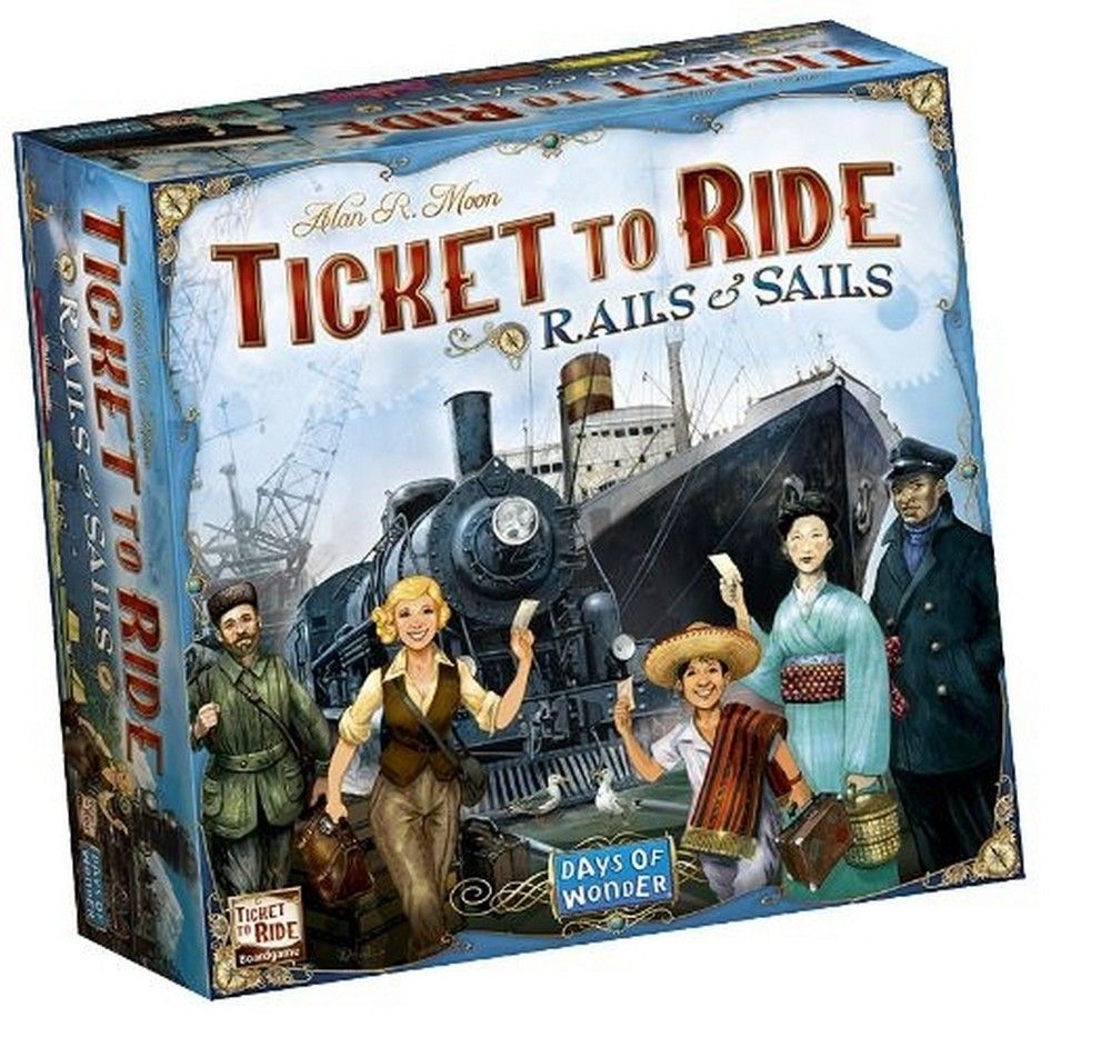 Ticket to Ride - Rails & Sails Days Of Wonder DOW720026 | Wayland Games
