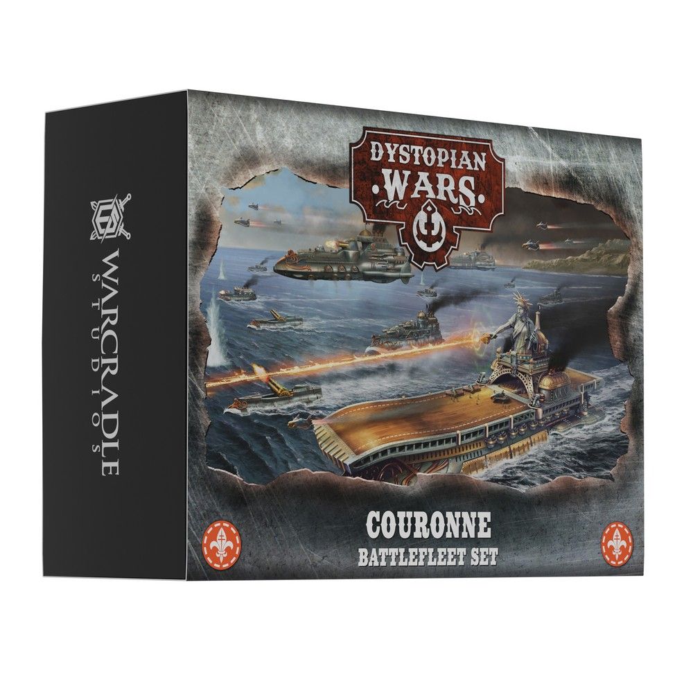 Dystopian Wars: Couronne Battlefleet Set Couronne Battlefleet Set ...