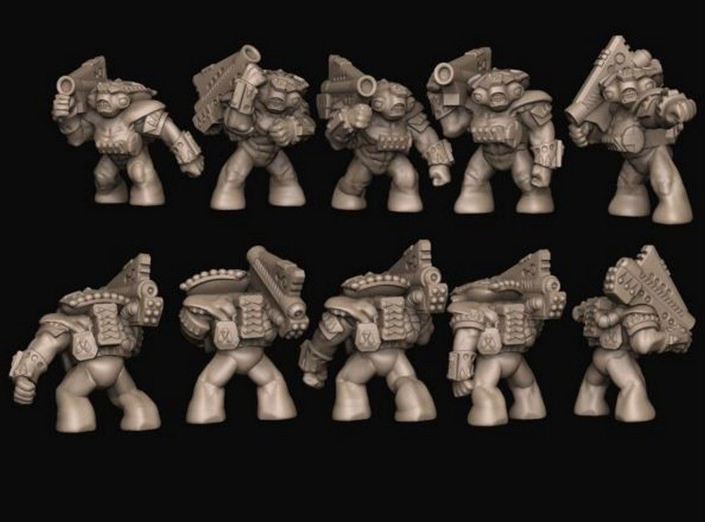 Shaltari Pungari Auxiliaries TTCombat TTDZR-SHL-009 | Wayland Games