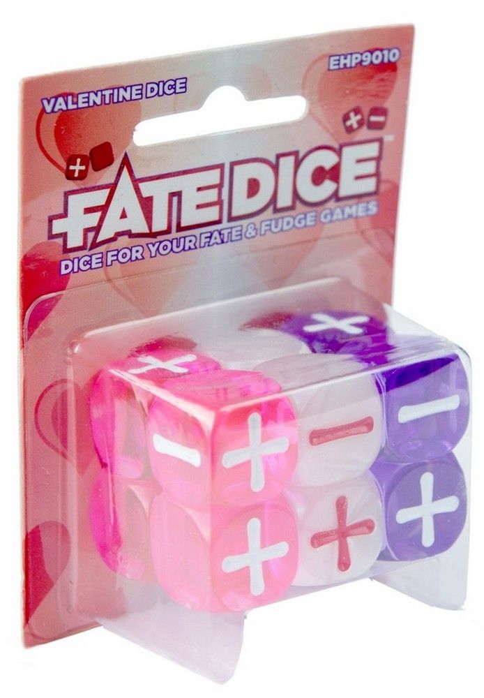 Fate Dice: Valentine Dice Evil Hat Productions EHP9010 | Wayland Games