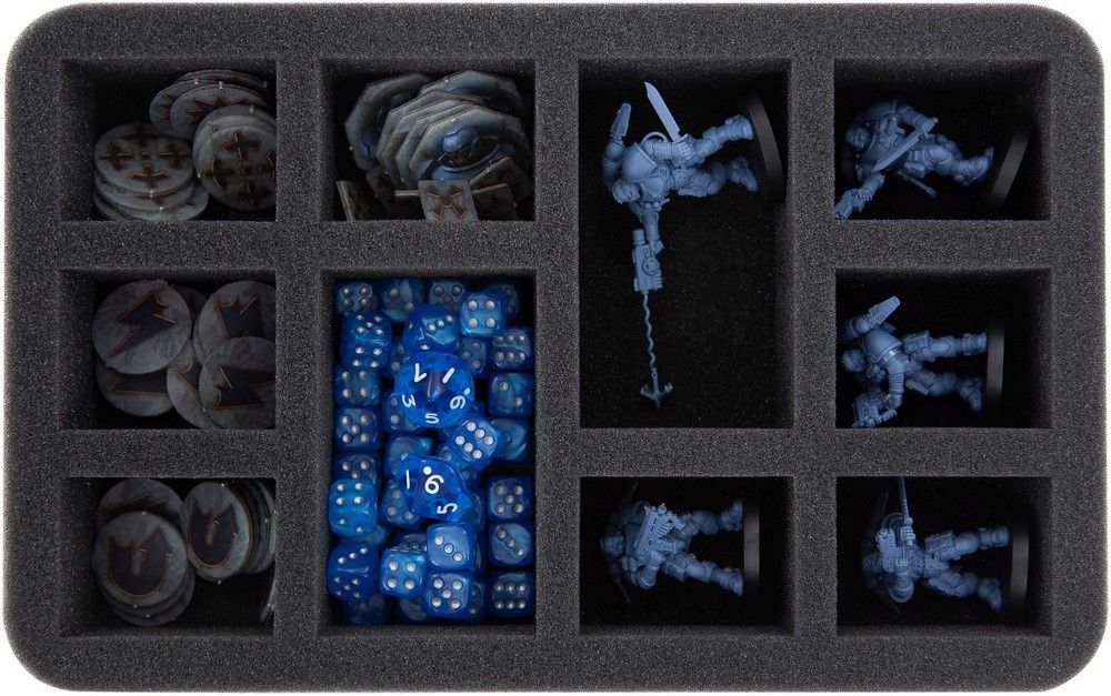 45mm Foam Tray for Warhammer - 10 Compartments Feldherr FELD-HS045WH37 ...