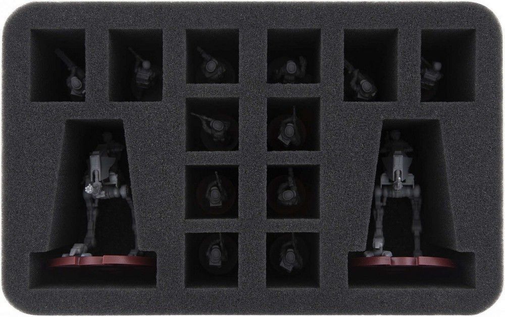 Foam Tray for 2x Star Wars Legion AT-RT Feldherr FELD-HSMEBZ080BO ...