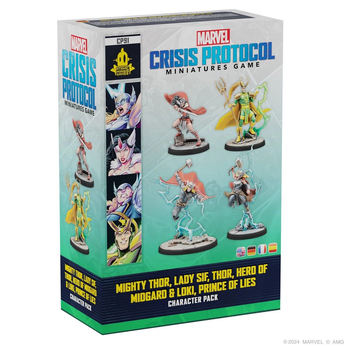 Marvel: Crisis Protocol - Mighty Thor, Lady Sif, Thor, Hero of Midgard ...