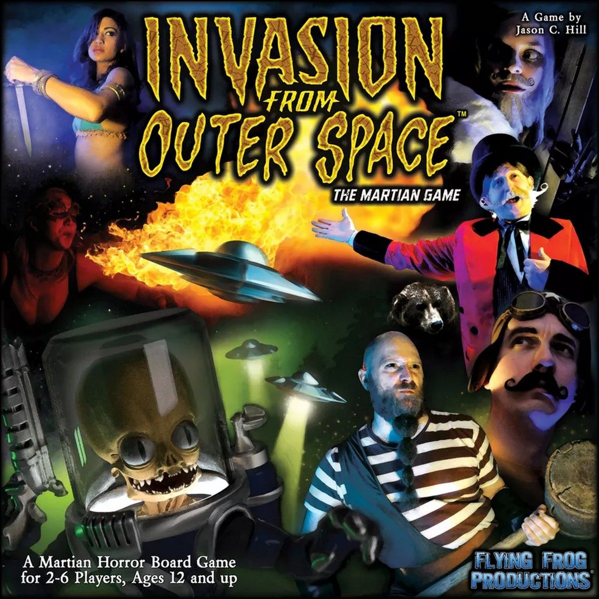 Invasion From Outer Space: The Martian Game FFP0301 | Wayland Games