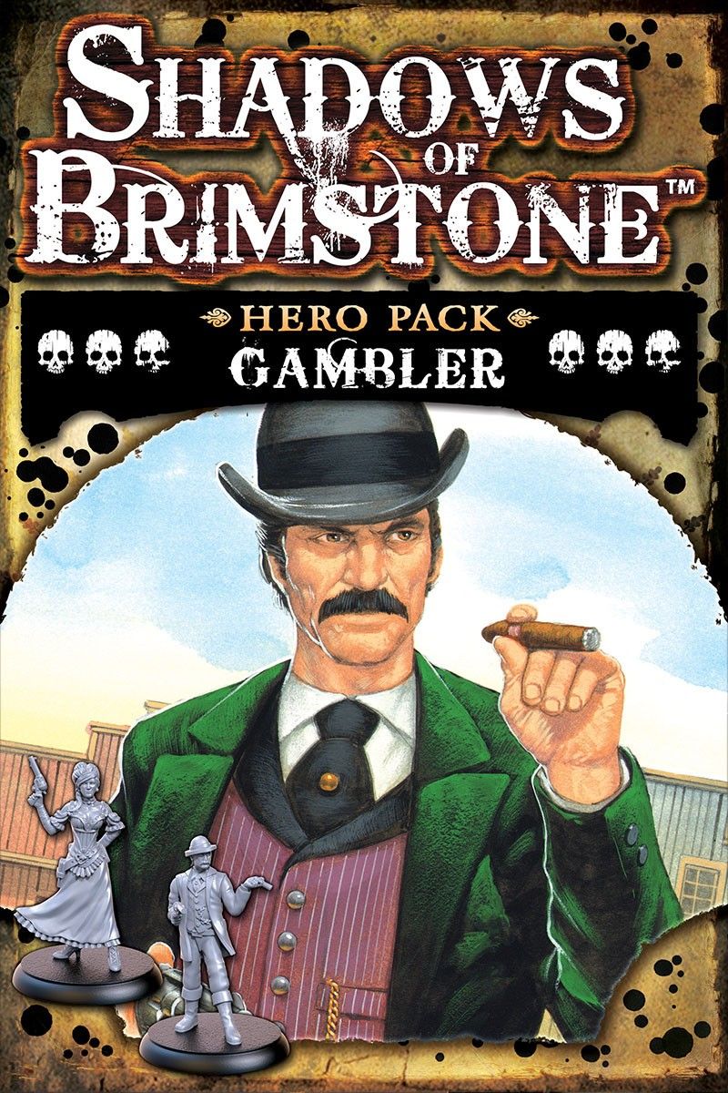 Shadows of Brimstone: Hero Pack - Gambler FFP07H06 | Wayland Games