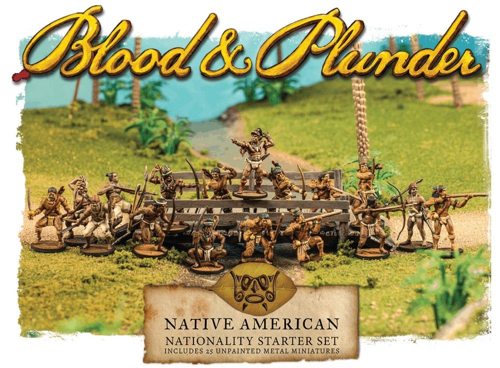 Native American Nationality Set - Resin Firelock Games | Wayland Games