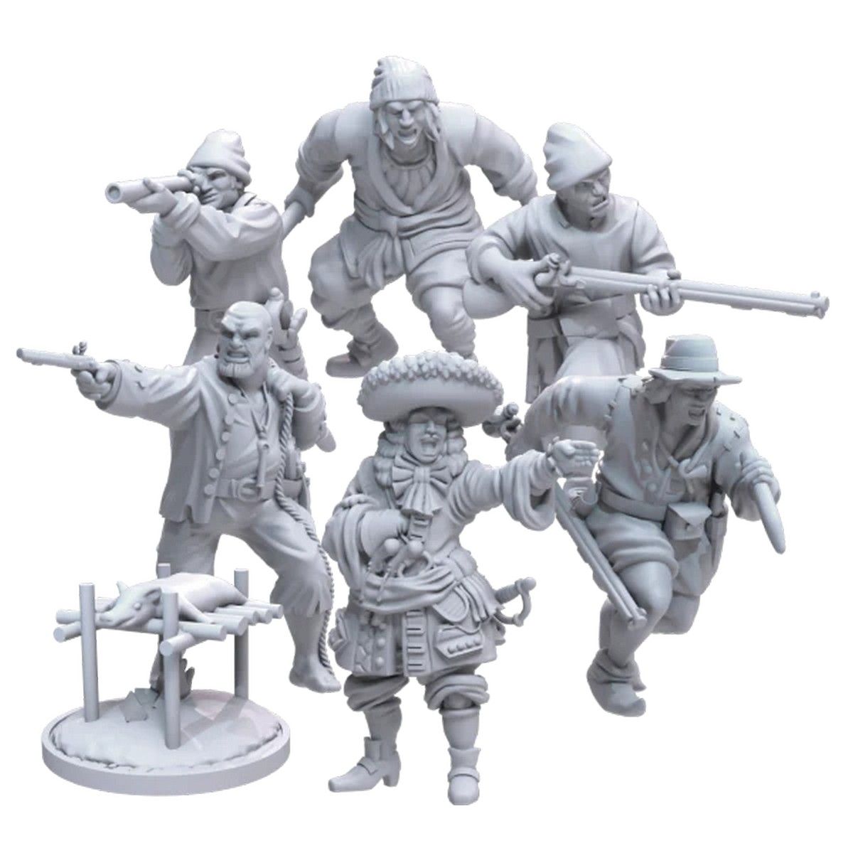 Port Royal: French Buccaneers Faction Box Firelock Games | Wayland Games
