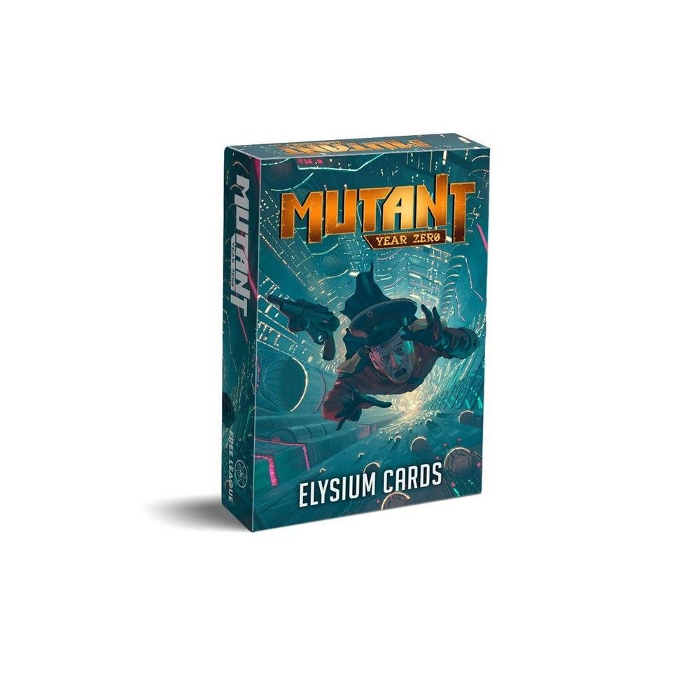 Mutant: Elysium Card Deck Free League FLFMUT002 | Wayland Games