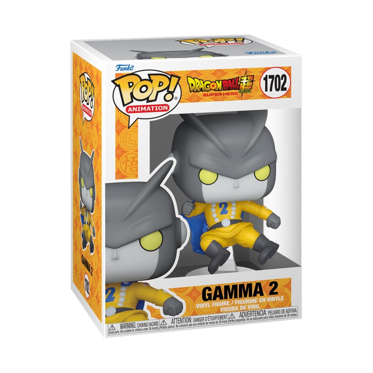 Gamma 2 - Dragon Ball Super Hero - Funko POP! Animation (1702) Funko ...