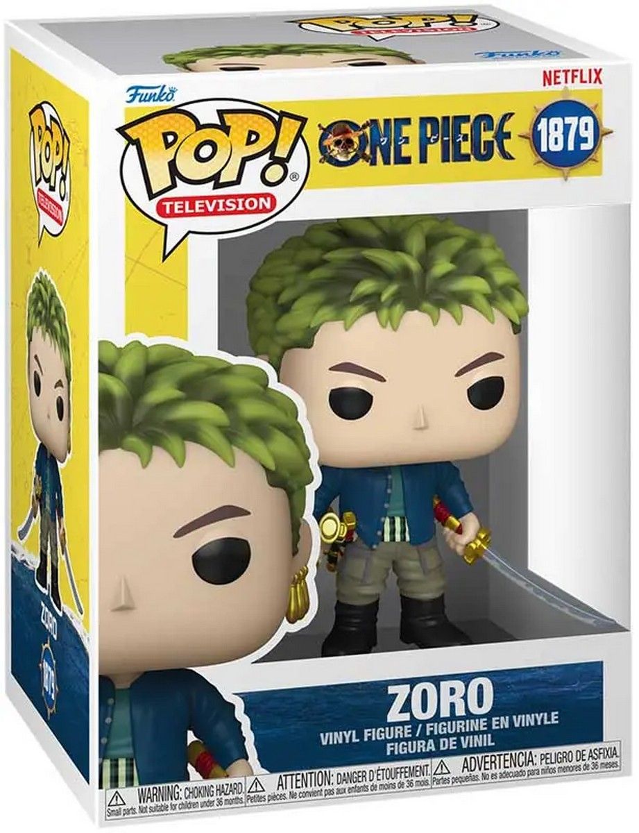 Zoro - One Piece - Funko POP! TV (1879) Funko 75669 | Wayland Games