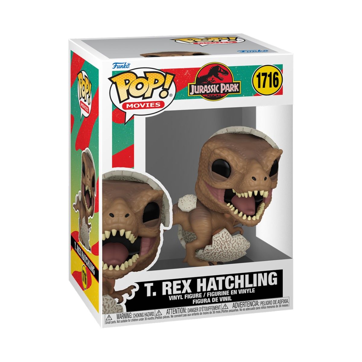 T. Rex Hatchling - Jurassic Park - Funko POP! Movies (1716) Funko ...