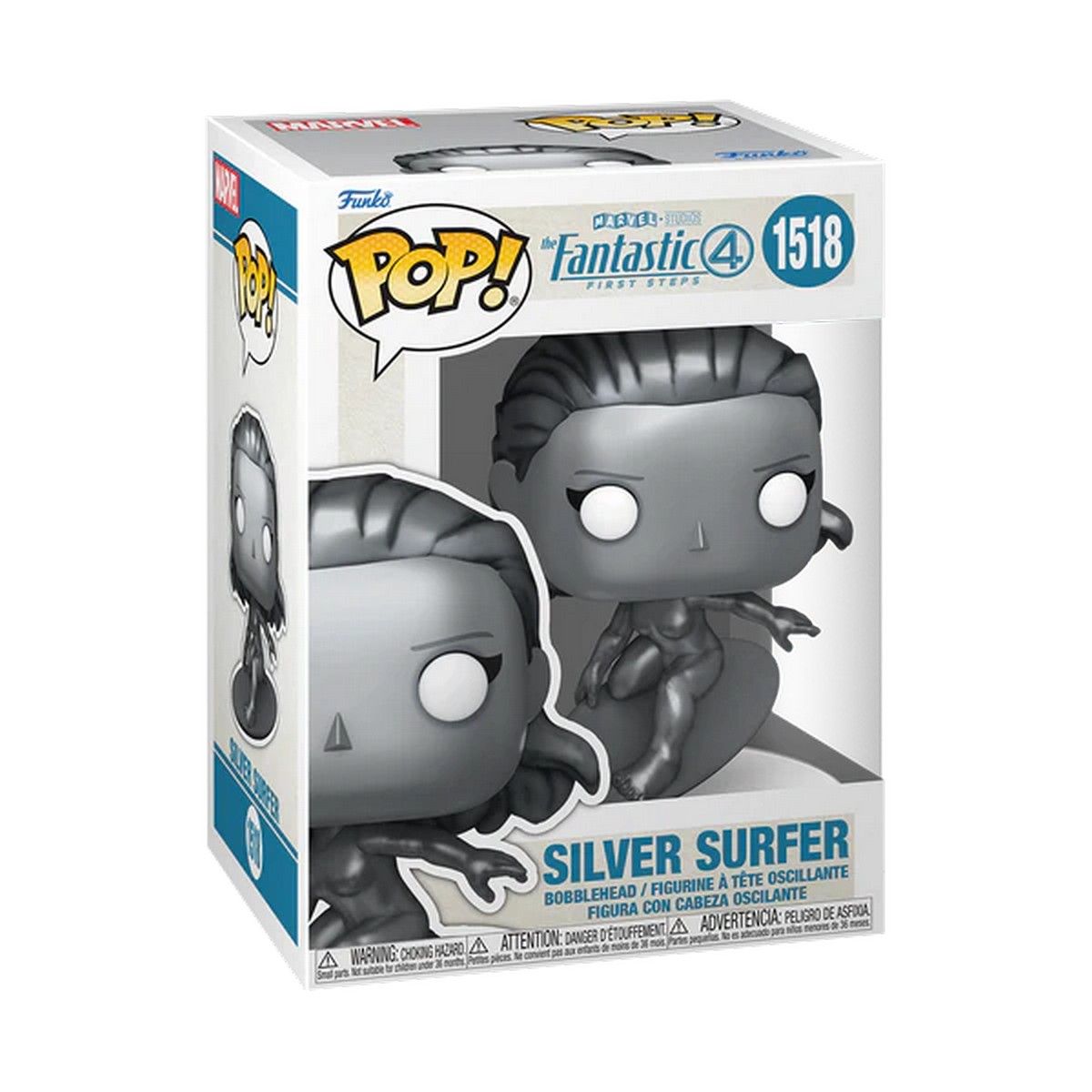 Silver Surfer - The Fantastic Four: First Steps - Funko POP! Vinyl (15 ...