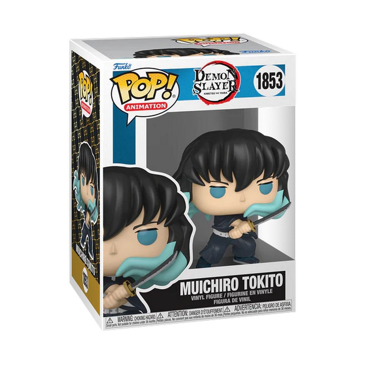 Muichiro Tokito (Attack) with Chase - Demon Slayer - Funko POP! Animat ...