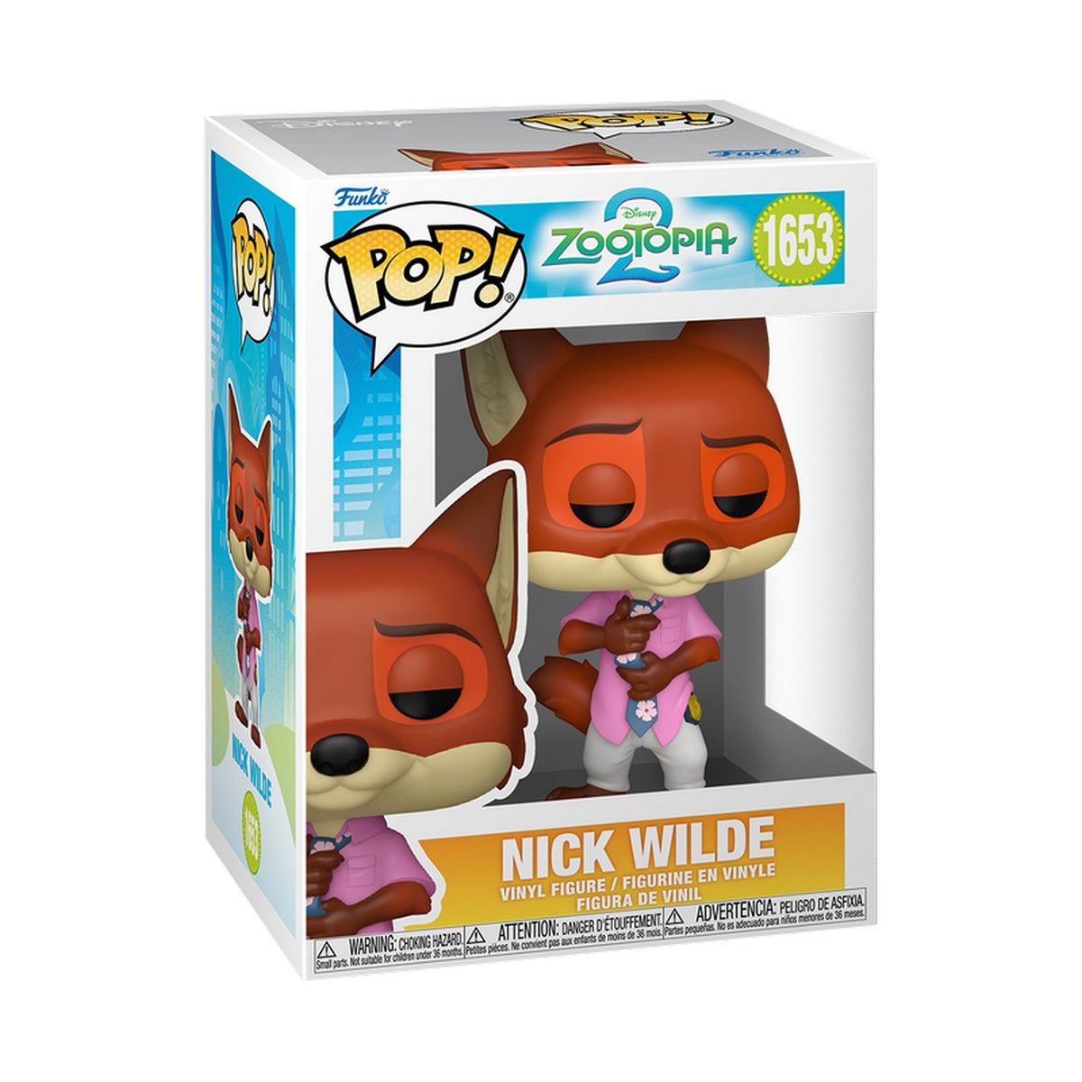 Nick Wilde - Zootopia 2 - Funko POP! Vinyl (1653) Funko 86635 | Wayland ...