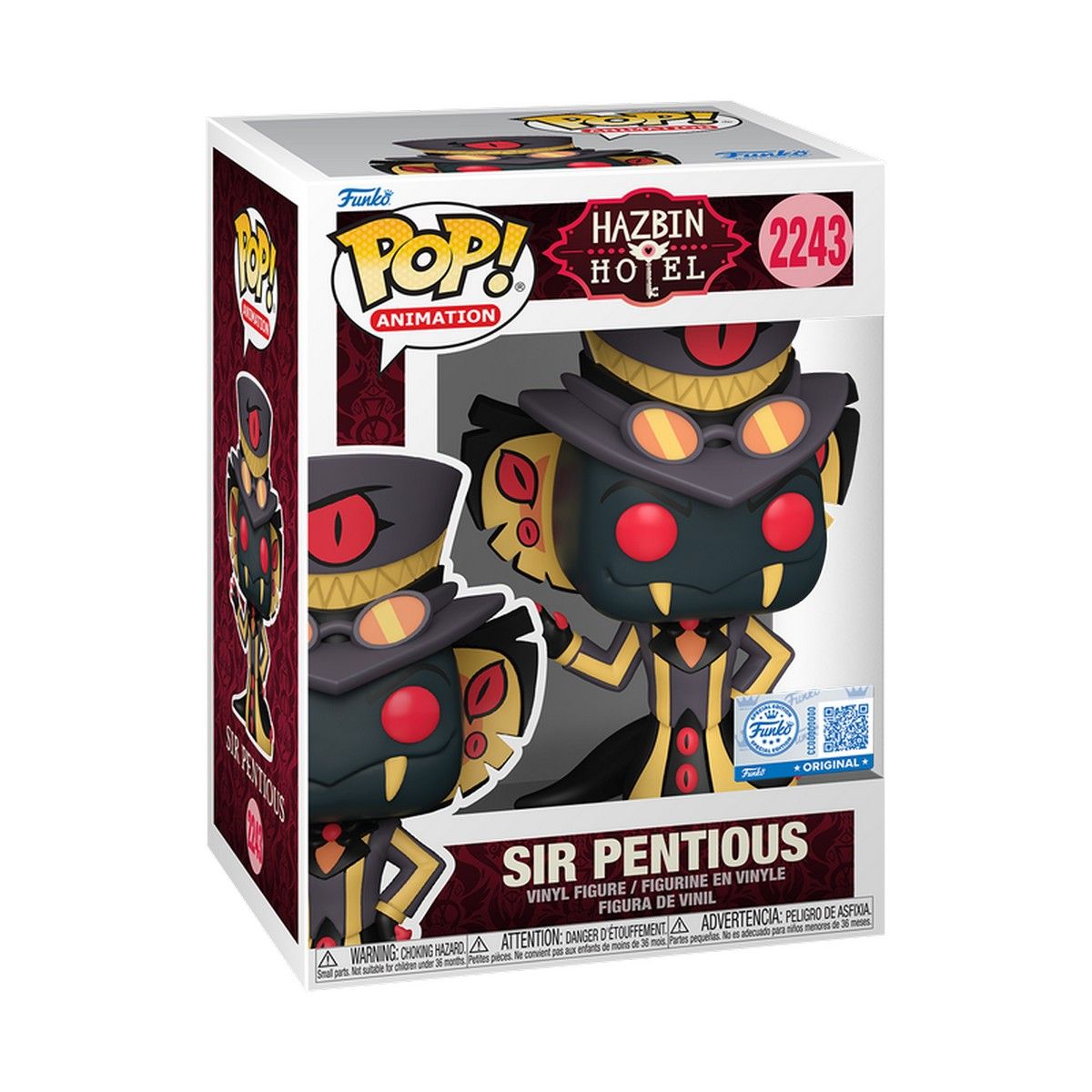 Sir Pentious with Chase - Hazbin Hotel - Funko POP! Animation (2243 ...