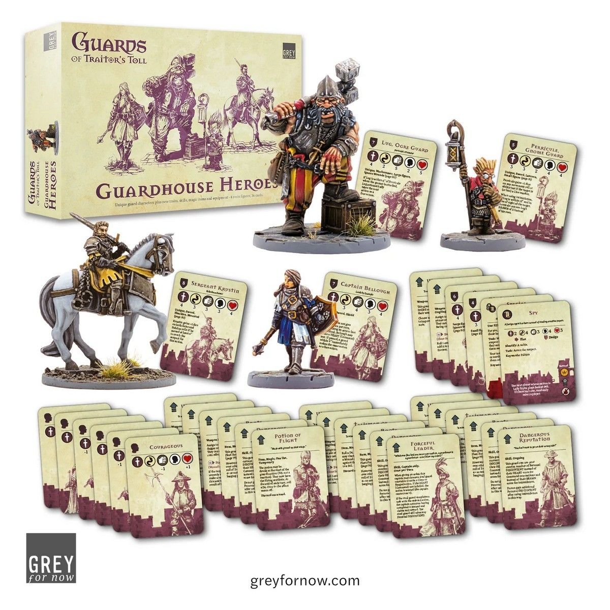 Guards of Traitor’s Toll Guardhouse Heroes Grey For Now Games | Wayland ...