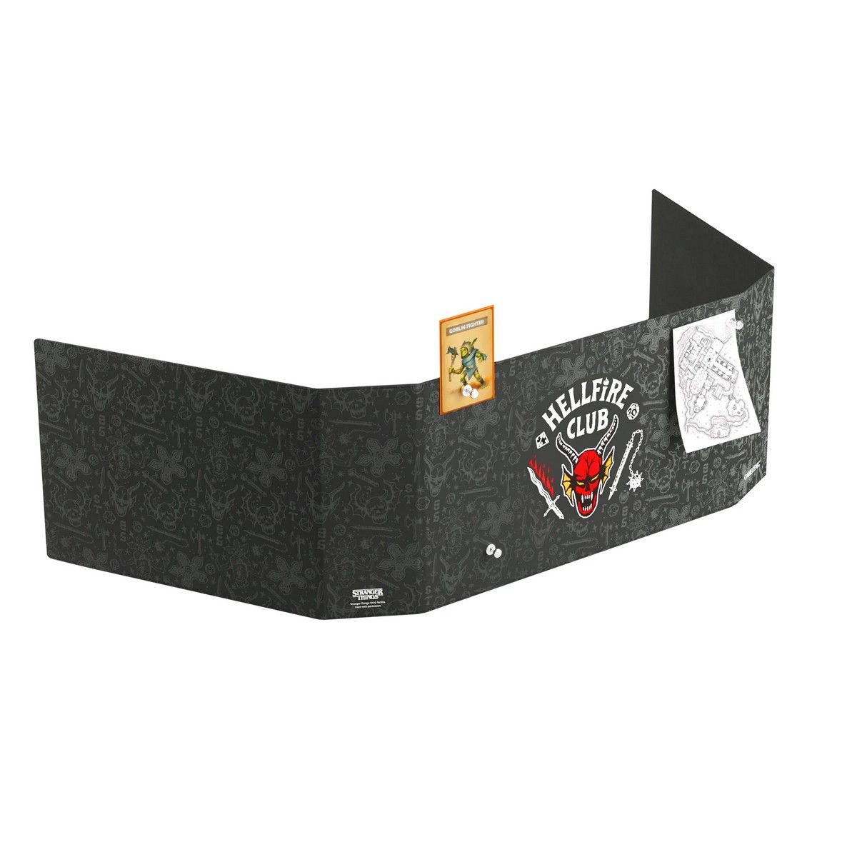 Gamegenic: Stranger Things - Hellfire Club - Master Screen Gamegenic | Wayland Games