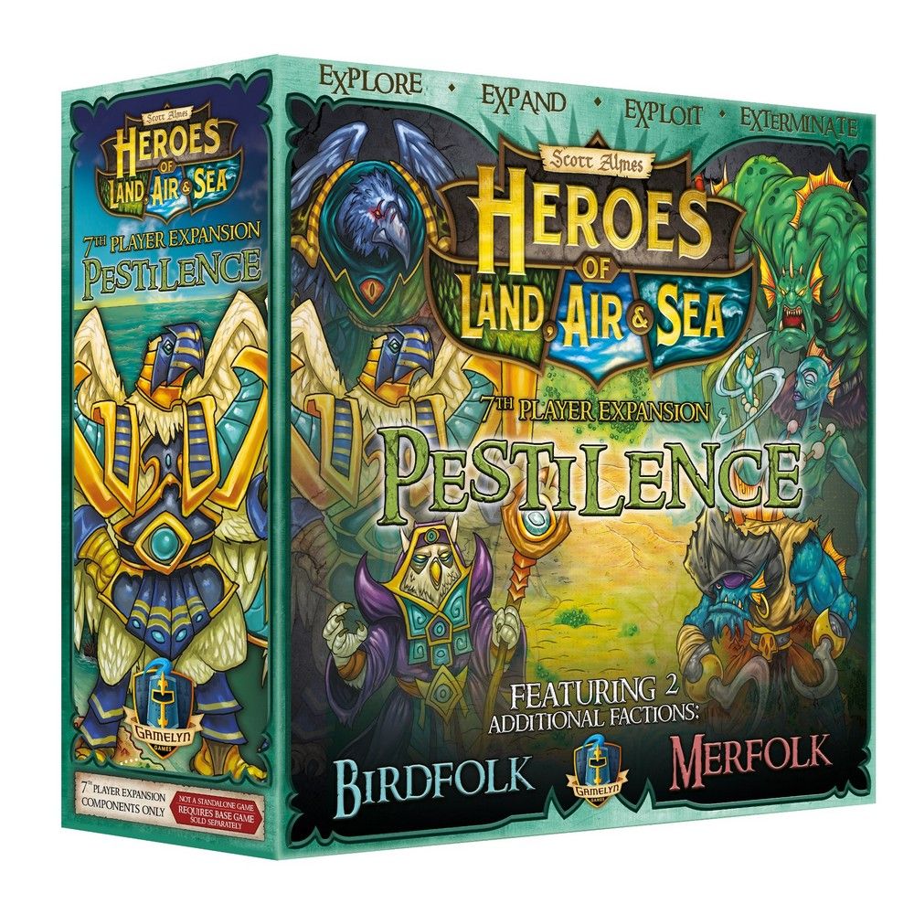Heroes of Land, Air & Sea: Pestilence GLGPEST01 | Wayland Games