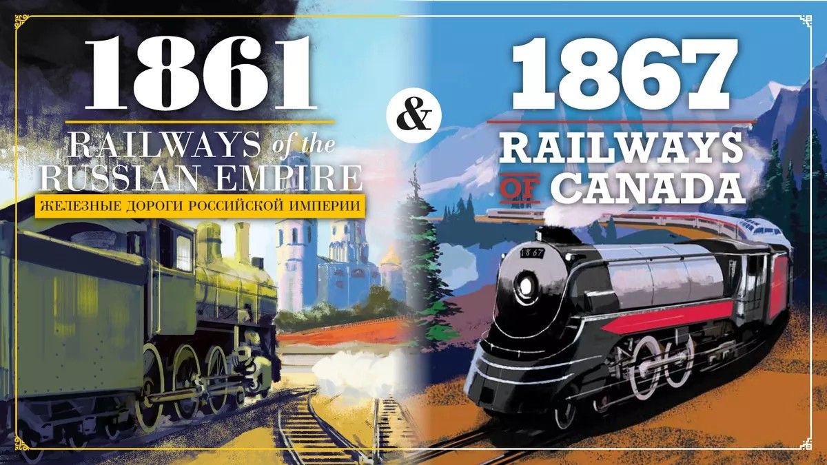 1861: Railways of the Russian Empire & 1867: Railways of Canada ...