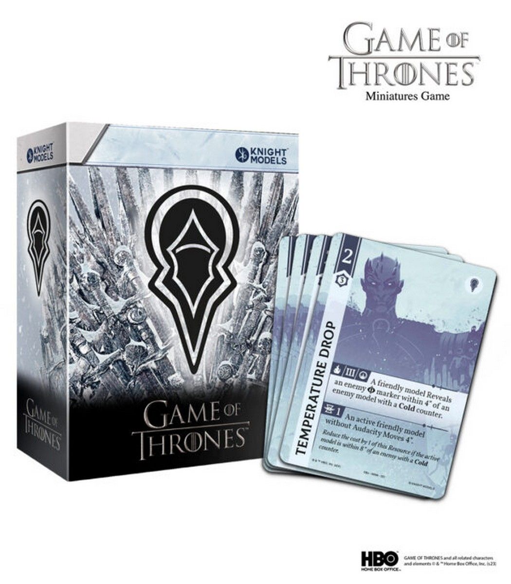 White Walkers - Objective Card Pack Knight Models GOT008 | Wayland Games
