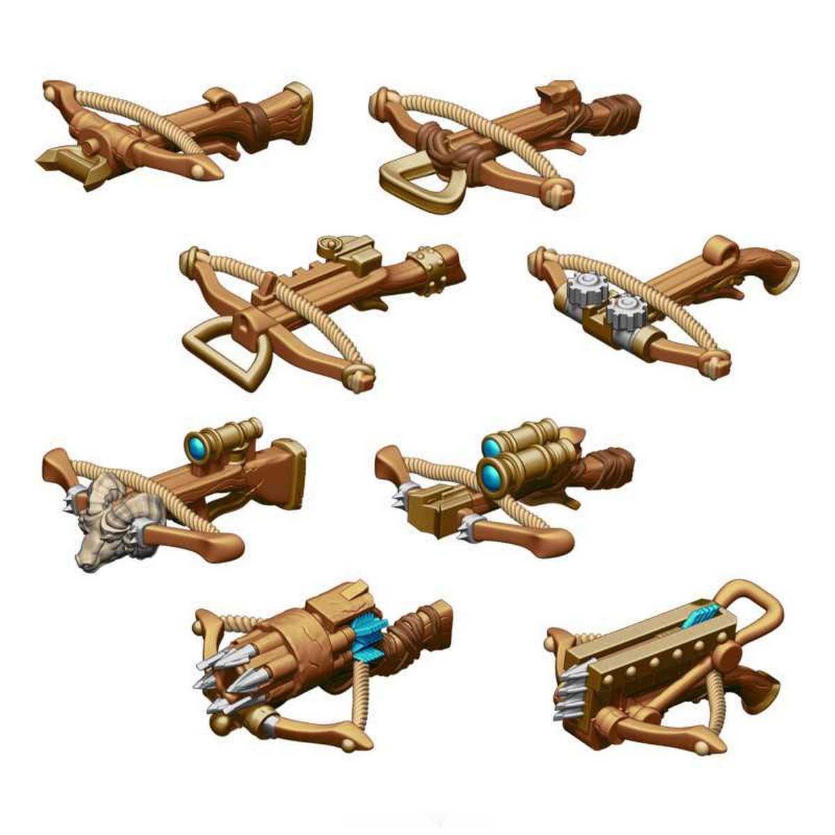 3D Printed Set - Dwarf Crossbows Green Stuff World 8436574509045ES ...
