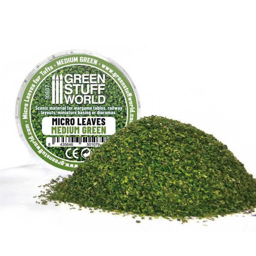 Micro Leaves - Medium Green Mix 8435646501079ES | Wayland Games