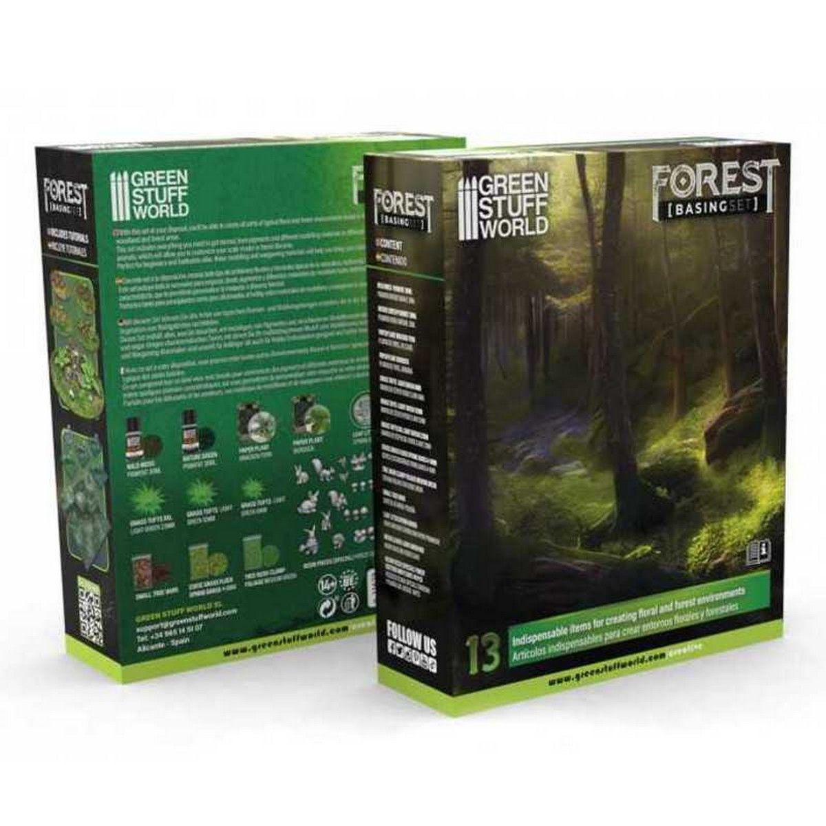 Basing Sets: Forest 8435646511399ES | Wayland Games