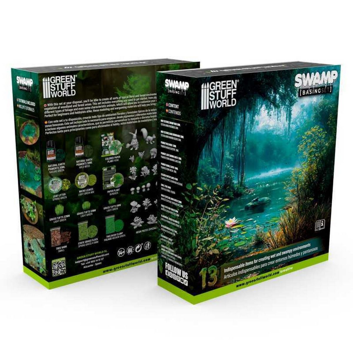 Basing Sets: Swamp 8435646511405ES | Wayland Games