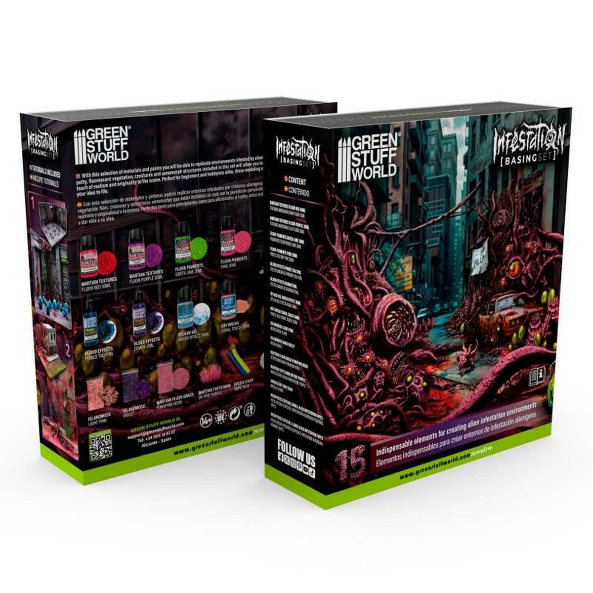 Basing Sets - Infestation Green Stuff World 8435646517247ES | Wayland Games