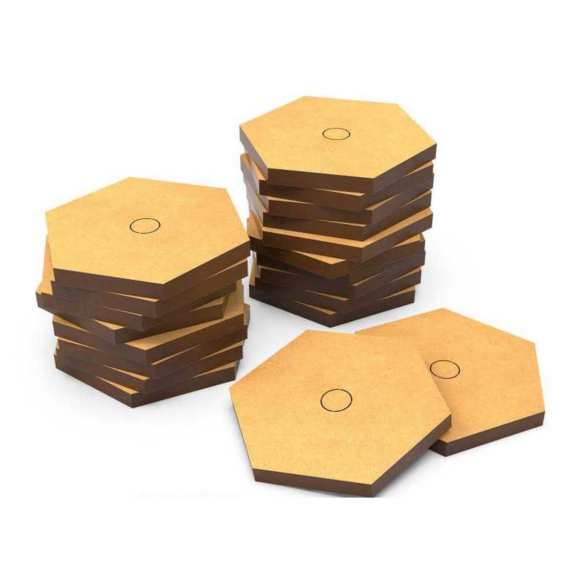 Battletech Hex Bases 32mm MDF Green Stuff World 8435646518220ES ...