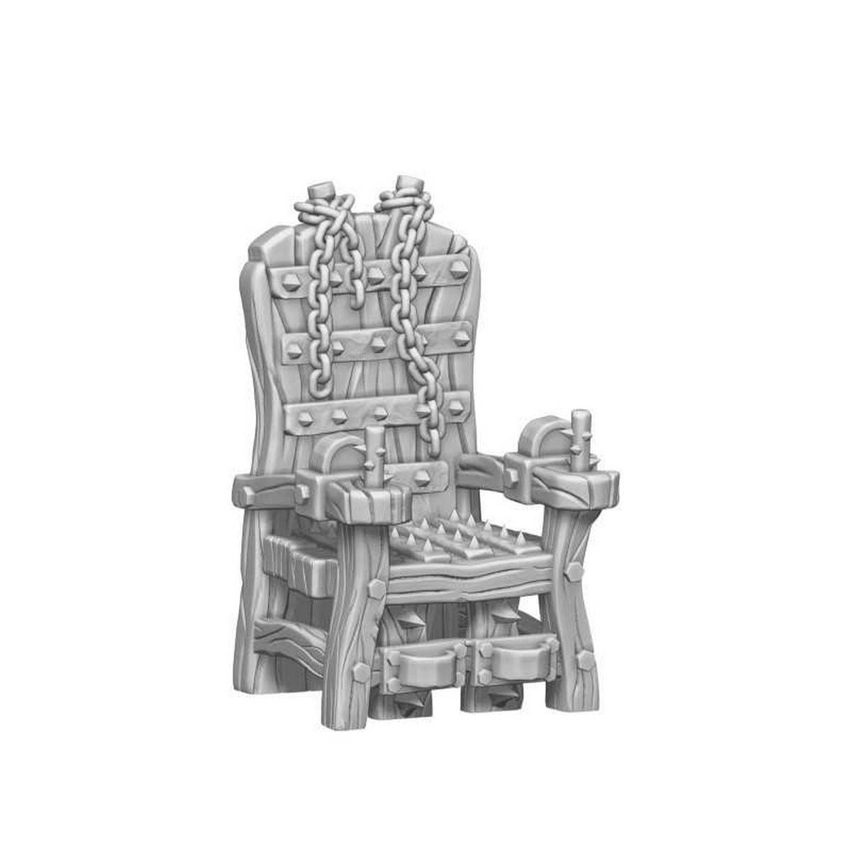 3D Printed Set - Torture Chair Green Stuff World 8435646526522ES ...