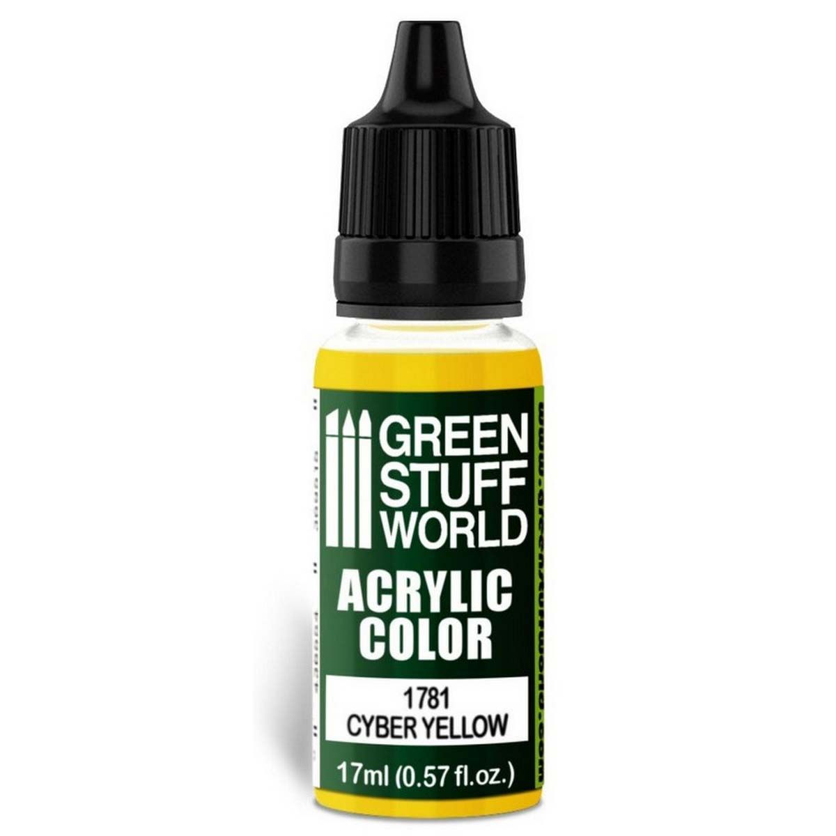 Acrylic Color Cyber Yellow Green Stuff World 8436574501407ES | Wayland ...
