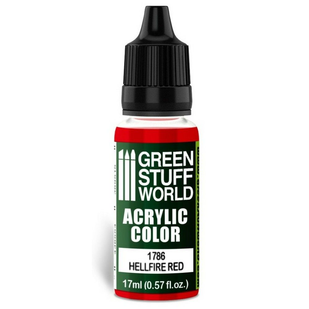 Acrylic Color Hellfire Red Green Stuff World 8436574501452ES | Wayland ...