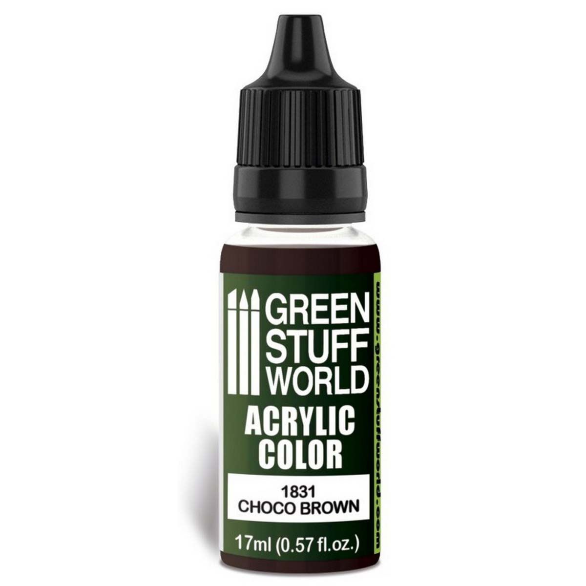 Acrylic Color Choco Brown Green Stuff World 8436574501902ES | Wayland Games