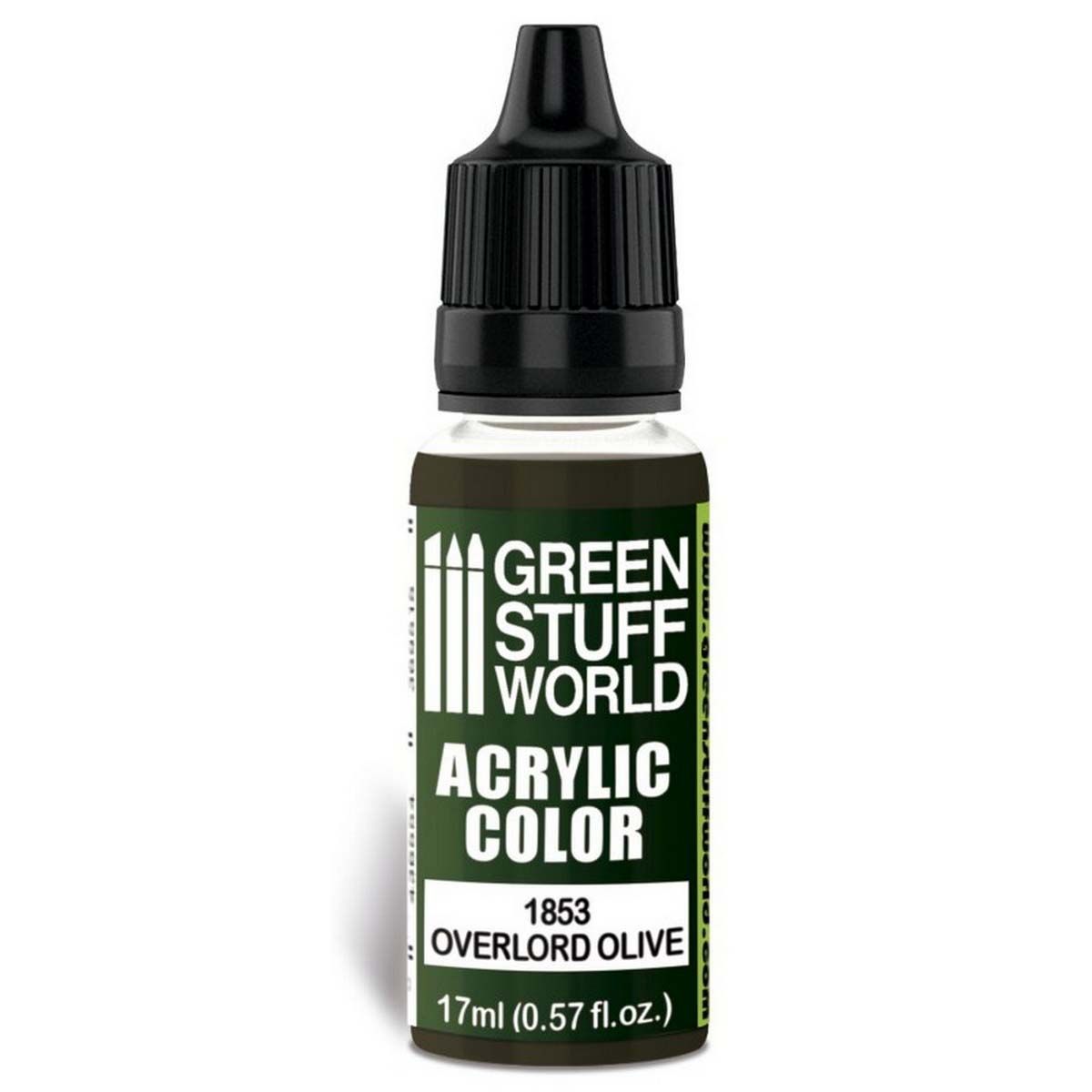 Acrylic Color Overlord Olive Green Stuff World 8436574502121ES ...