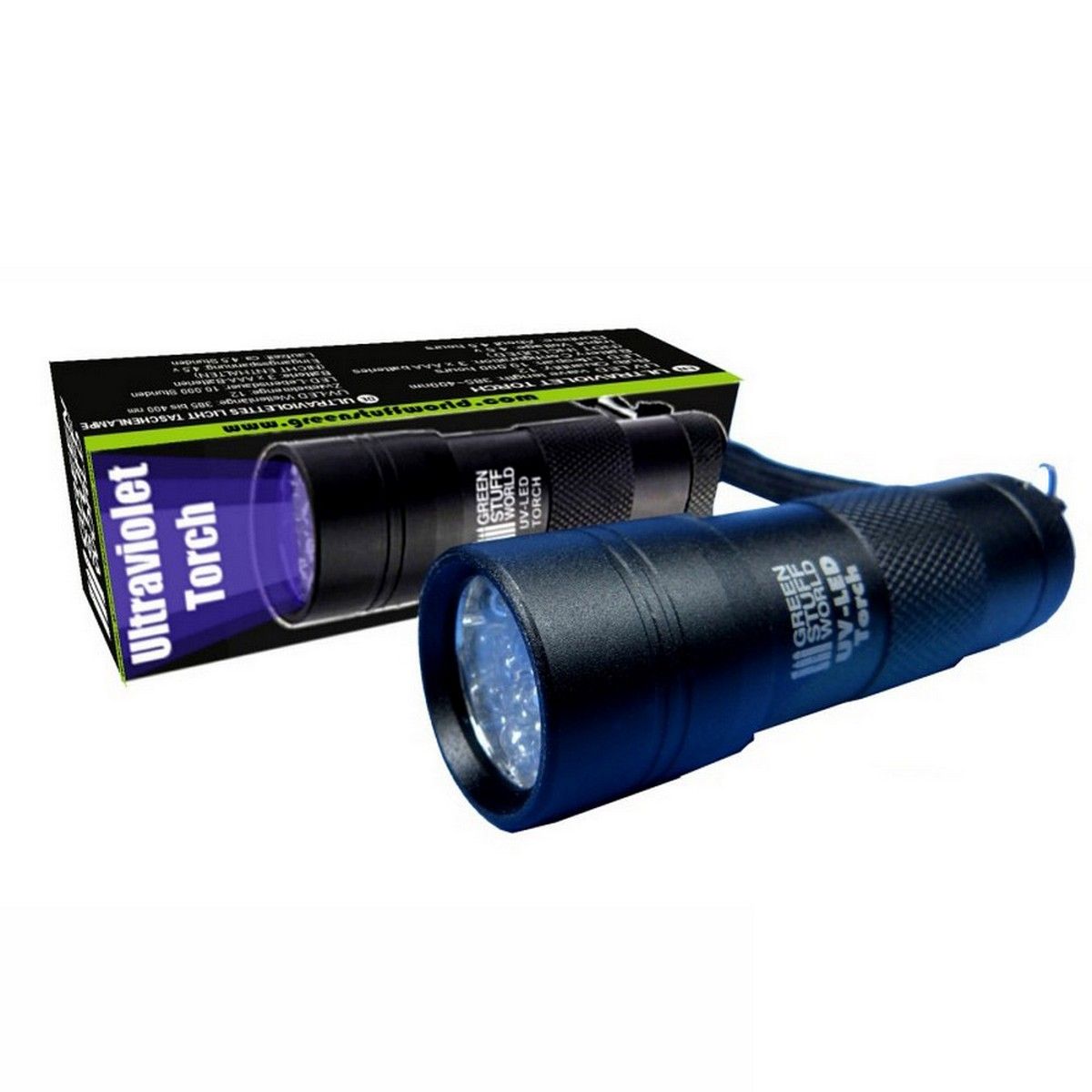 Ultraviolet Torch Green Stuff World 8436574502688ES | Wayland Games