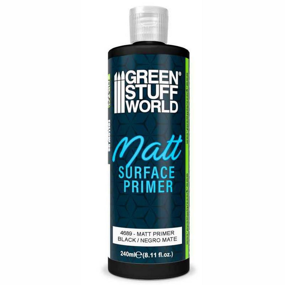 Matt Surface Primer 240ml - Black Green Stuff World 8435646520490ES ...
