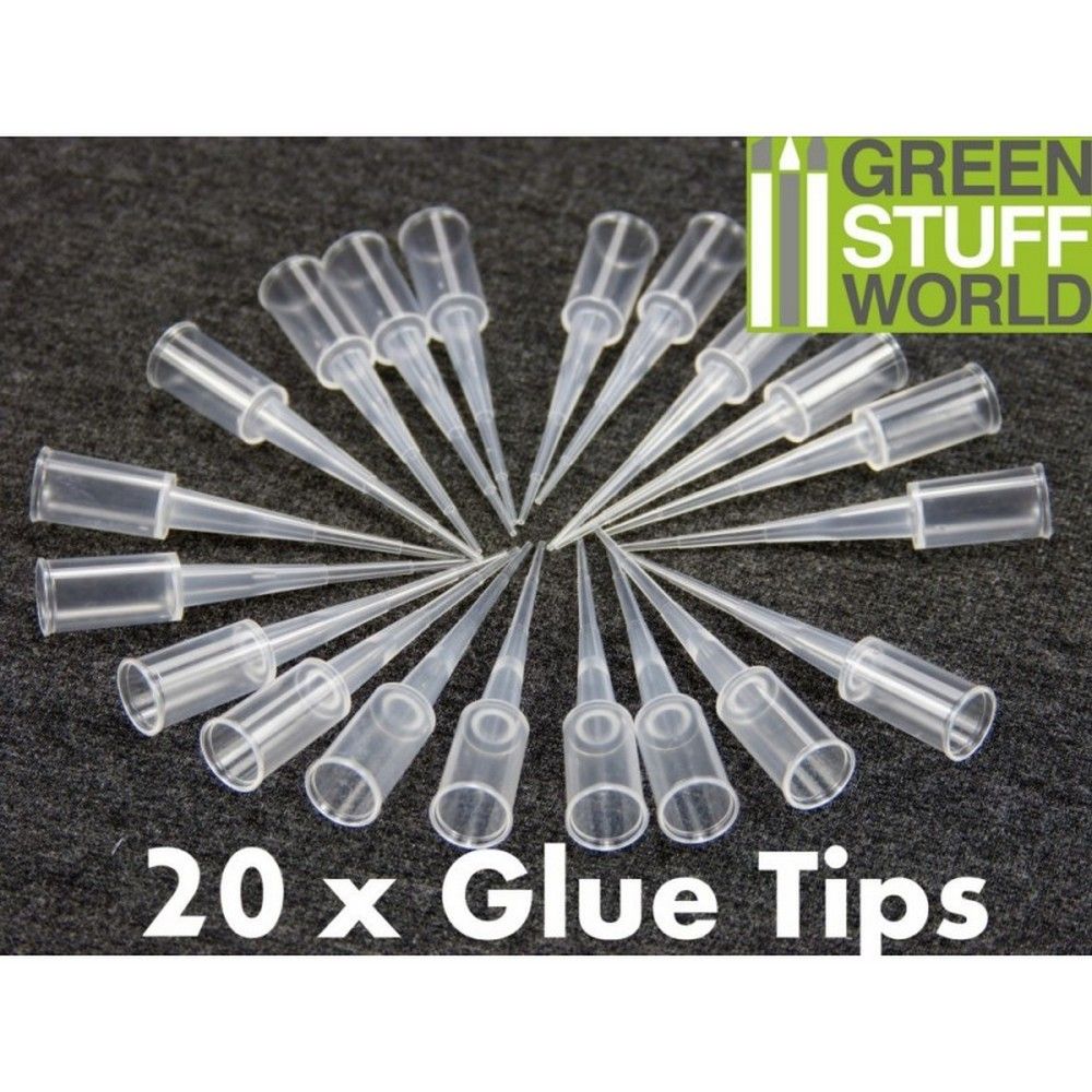 20x Precision Tips for Super Glue Bottles Green Stuff World | Wayland Games