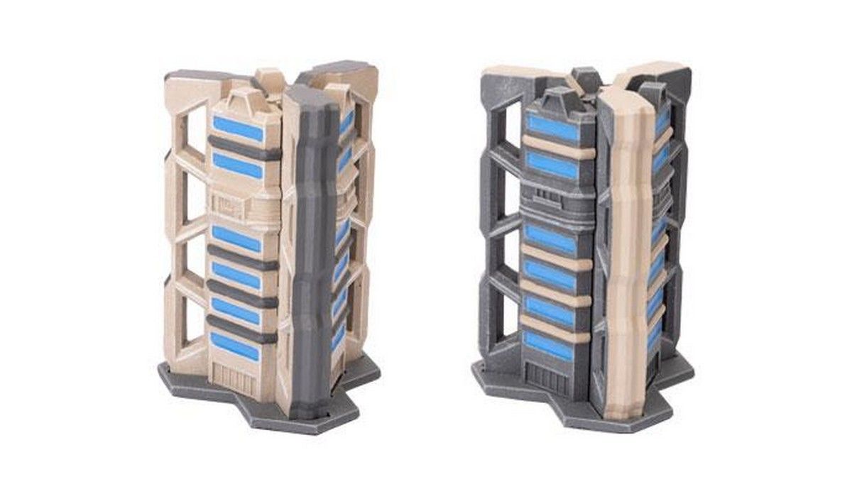 Trinity City - Tri-Tower Battlefront Miniatures HEXT11 | Wayland Games