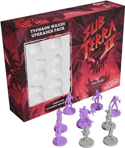Sub Terra II: Typhaon Wakes Upgrade Pack Inside the Box Board Games ...