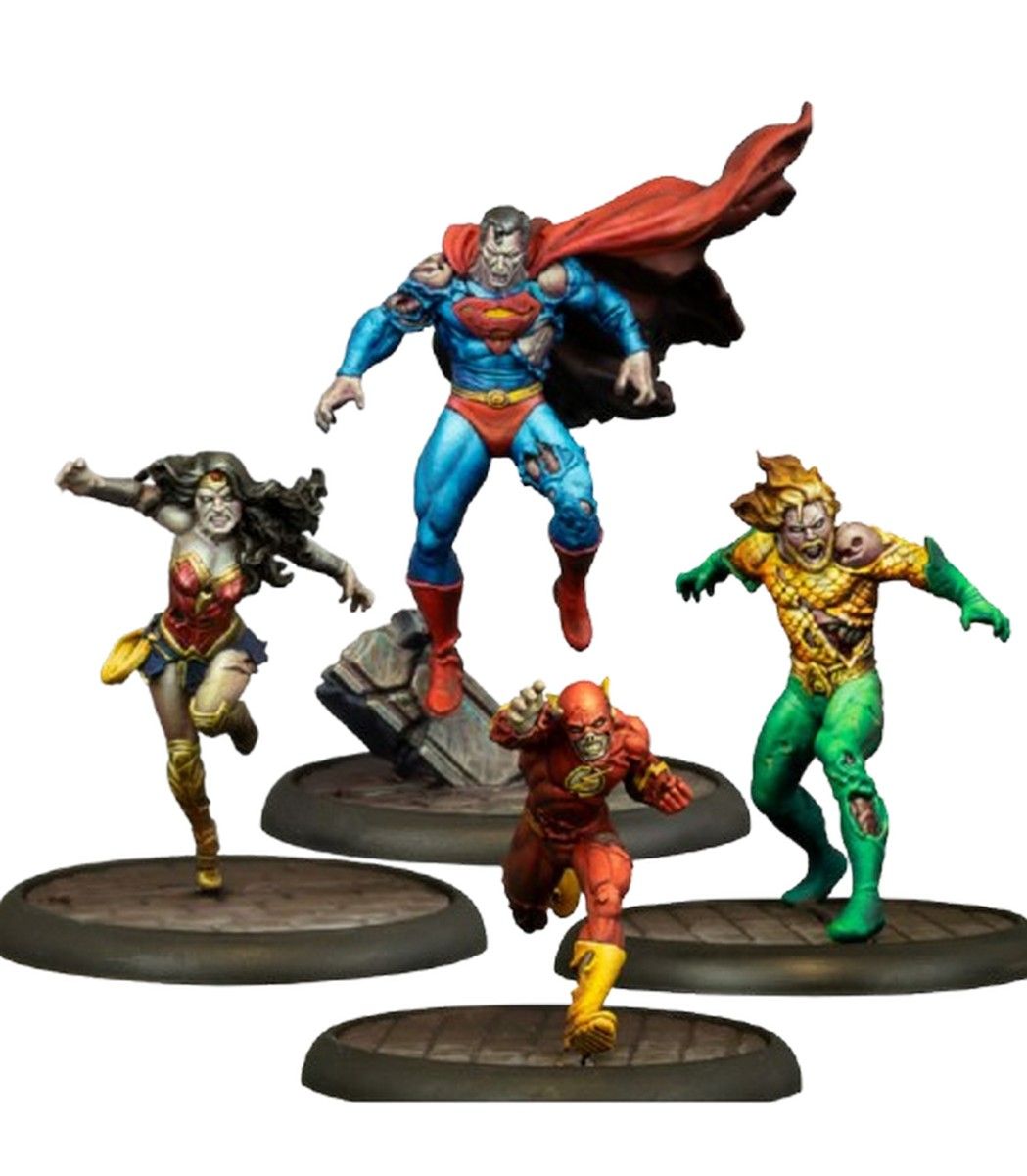 DC Miniature Game: Justice League DCeased Knight Models DCEASED001 ...