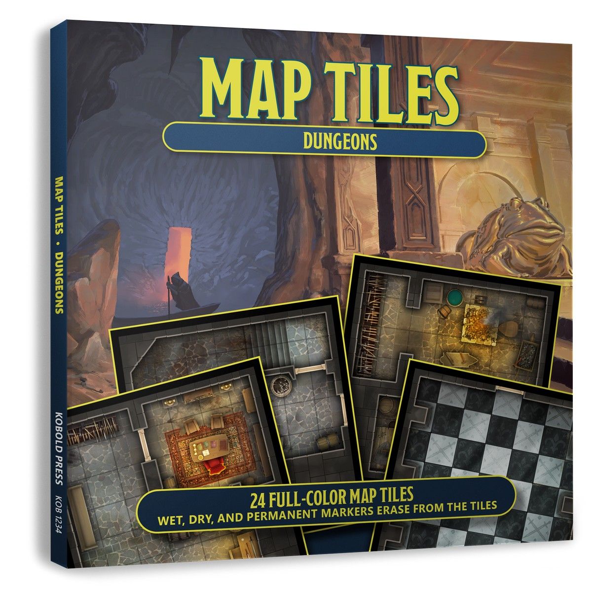 Map Tiles: Dungeons Kobold Press KOB9962 | Wayland Games