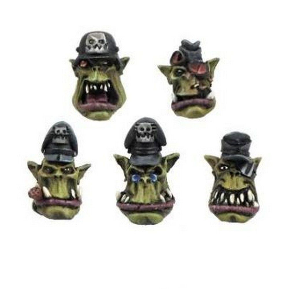 Orc Officer Heads Kromlech KRCB019 | Wayland Games