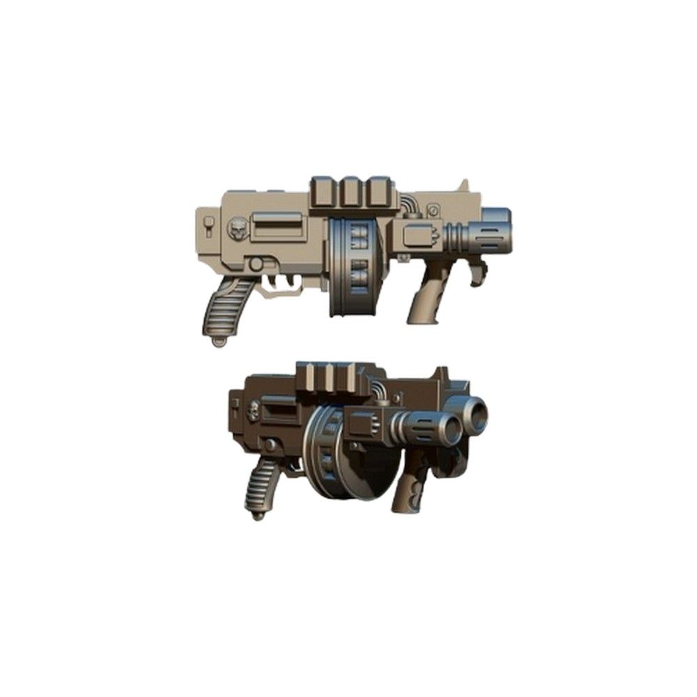 Legionary Thunder Gun with side-barrel Magma Rifle Kromlech KRCB137 ...