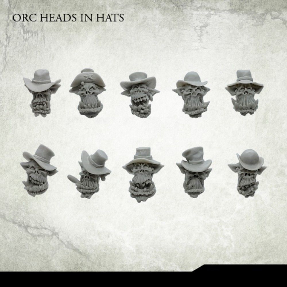 Orc Heads in Hats Kromlech KRCB227 | Wayland Games