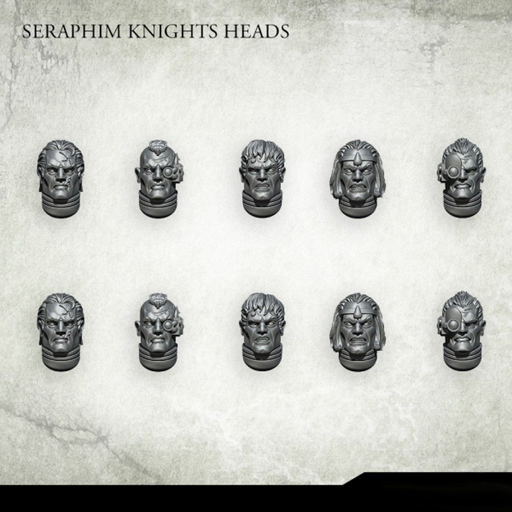 Seraphim Knights Heads Kromlech KRCB286 | Wayland Games