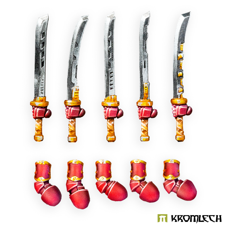 Cyber Samurai Vibro Katanas - Left (5) | Wayland Games