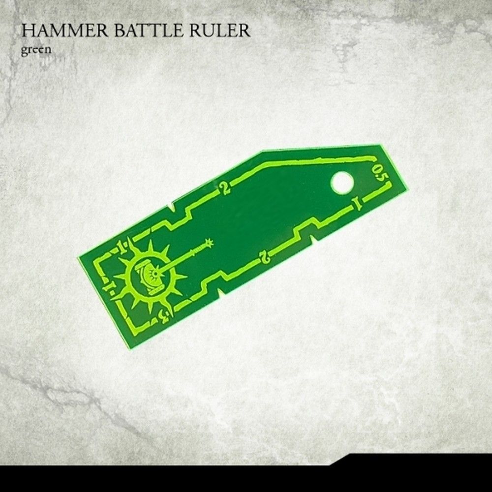 Hammer Battle Ruler - Green Kromlech KRGA019 | Wayland Games